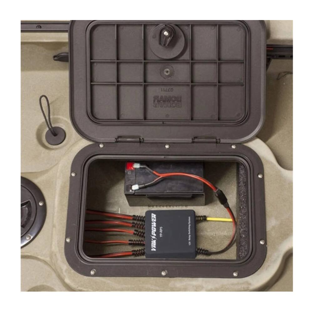 Yak Power Battery Terminal Connector with SAE to Spade Pigtail Black YP ...