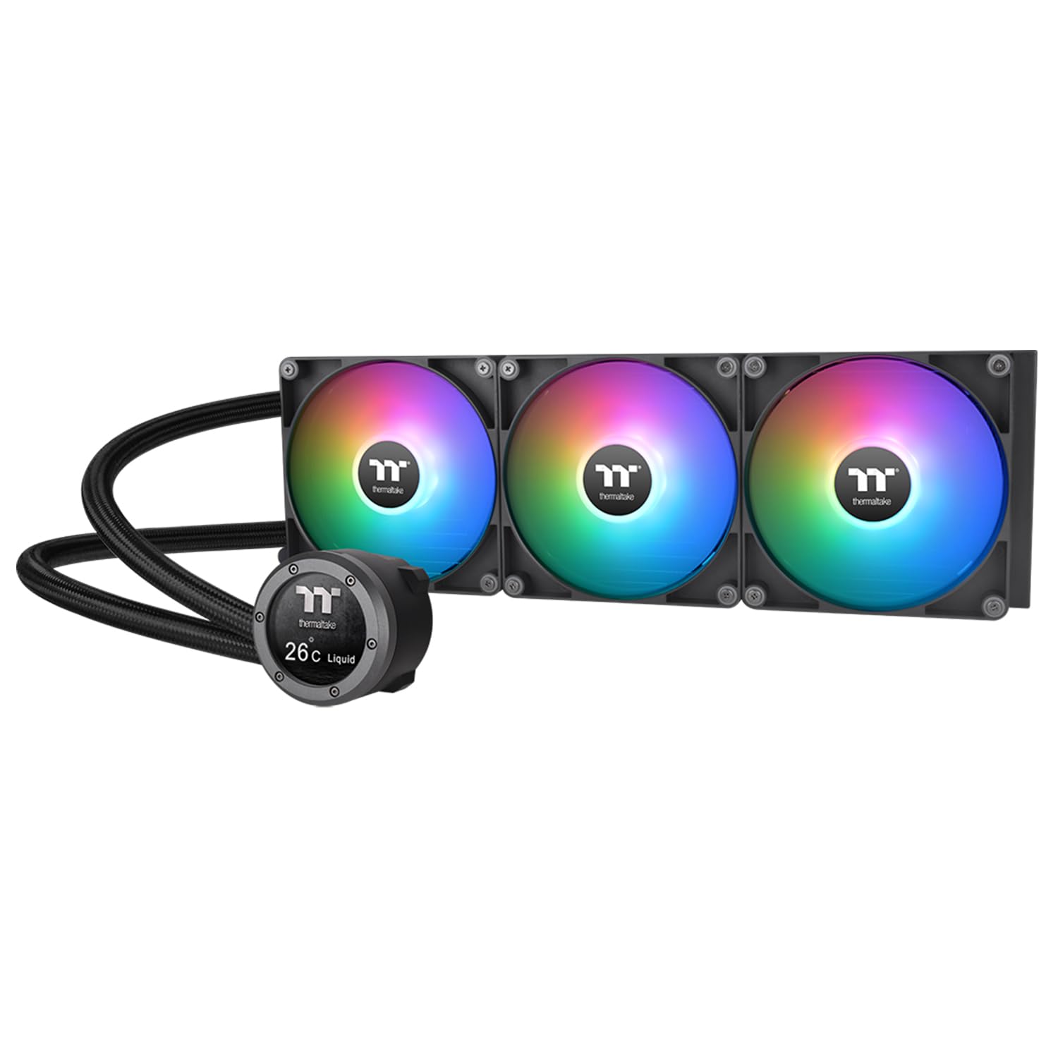 Thermaltake TH420 V2 Ultra ARGB Sync All In One Liquid Cooler Black ...