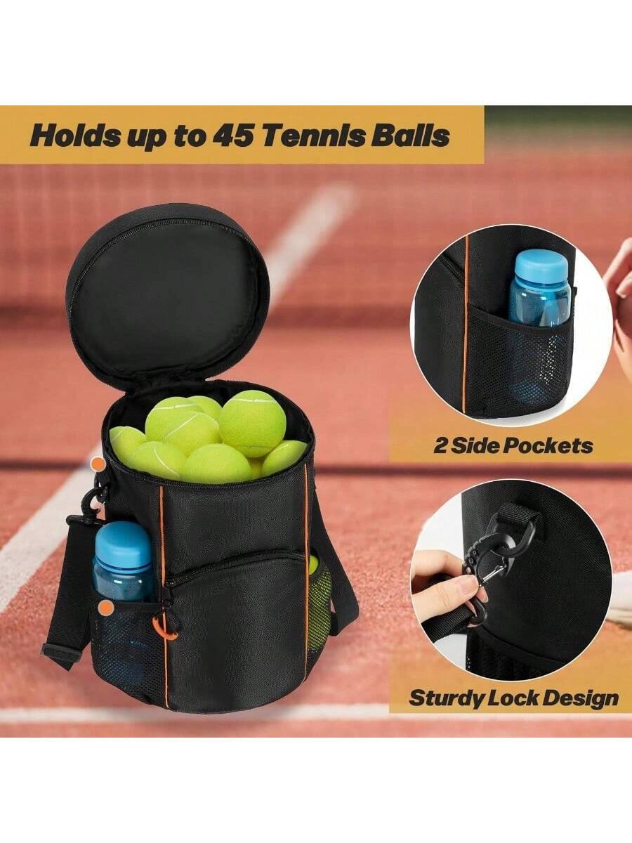 Live At Space Tennis Ball Bag with Sturdy Bottom, Baseball Multiple ...