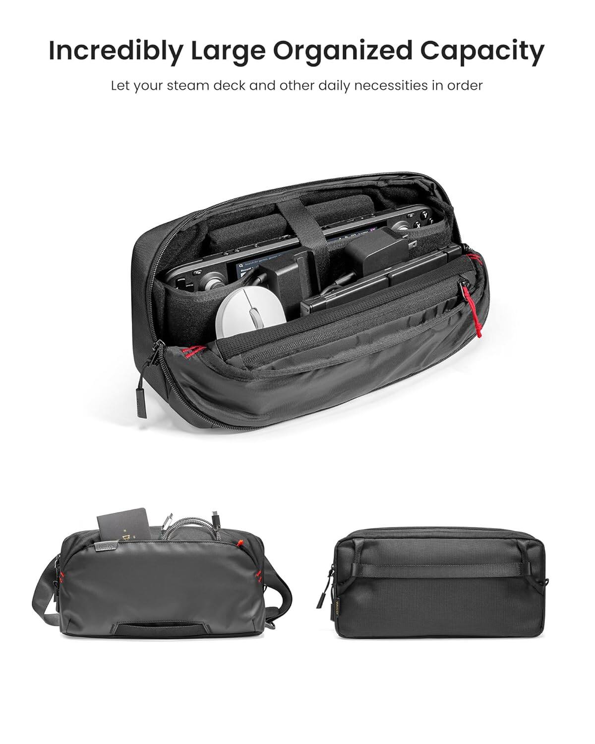 tomtoc Arccos G47 Steam Deck Travel Bag Carrying Case for Steam Deck ...