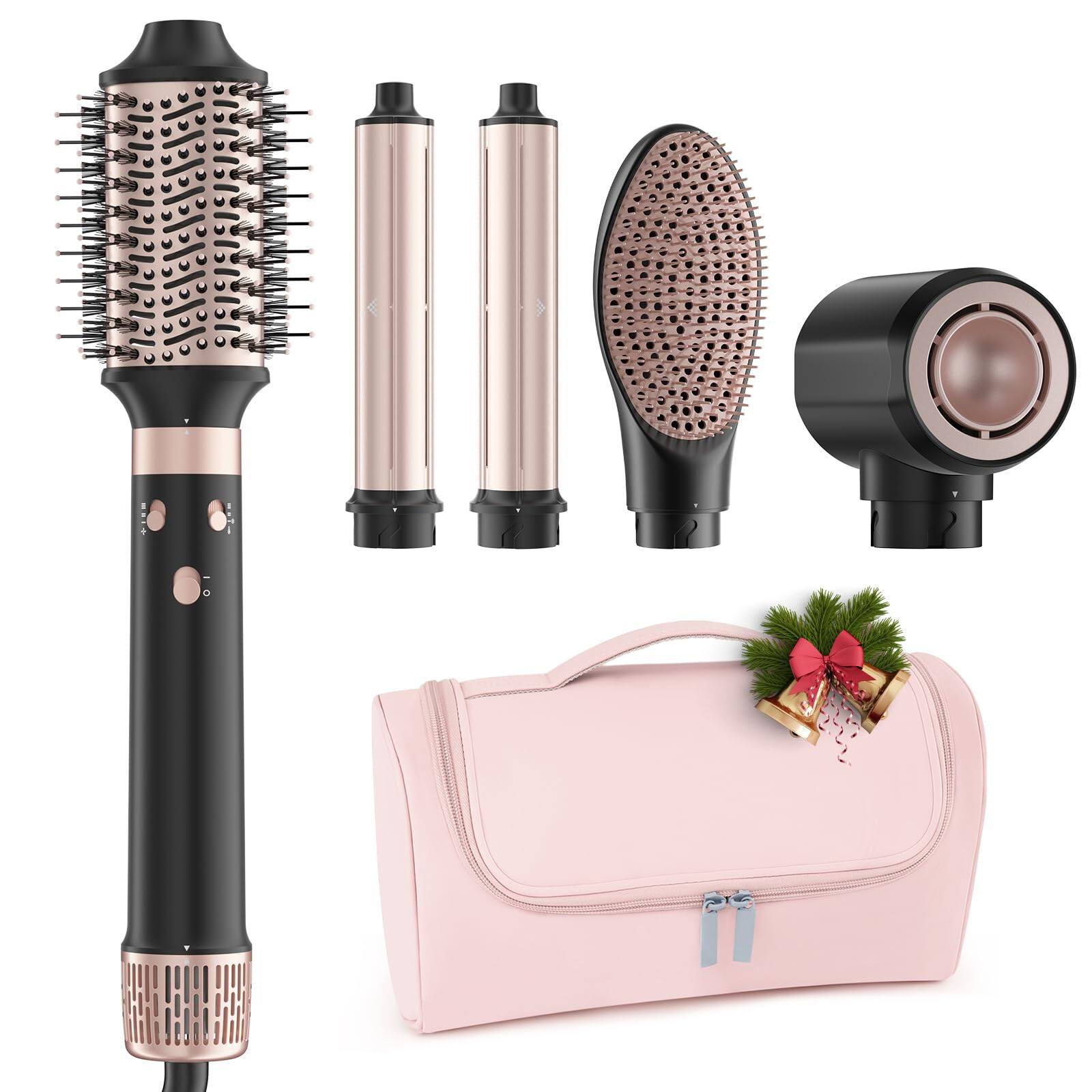Reds Spade Dual Hot Air Styler Wrap Hair Dryer Brush With Fast Drying ...