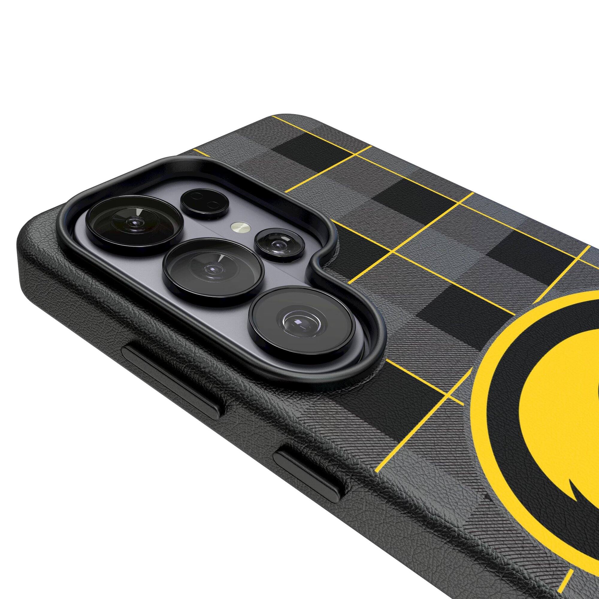 Keyscaper NCAA Iowa Hawkeyes Plaid Galaxy Magnetic Bump Case S25 Ultra ...
