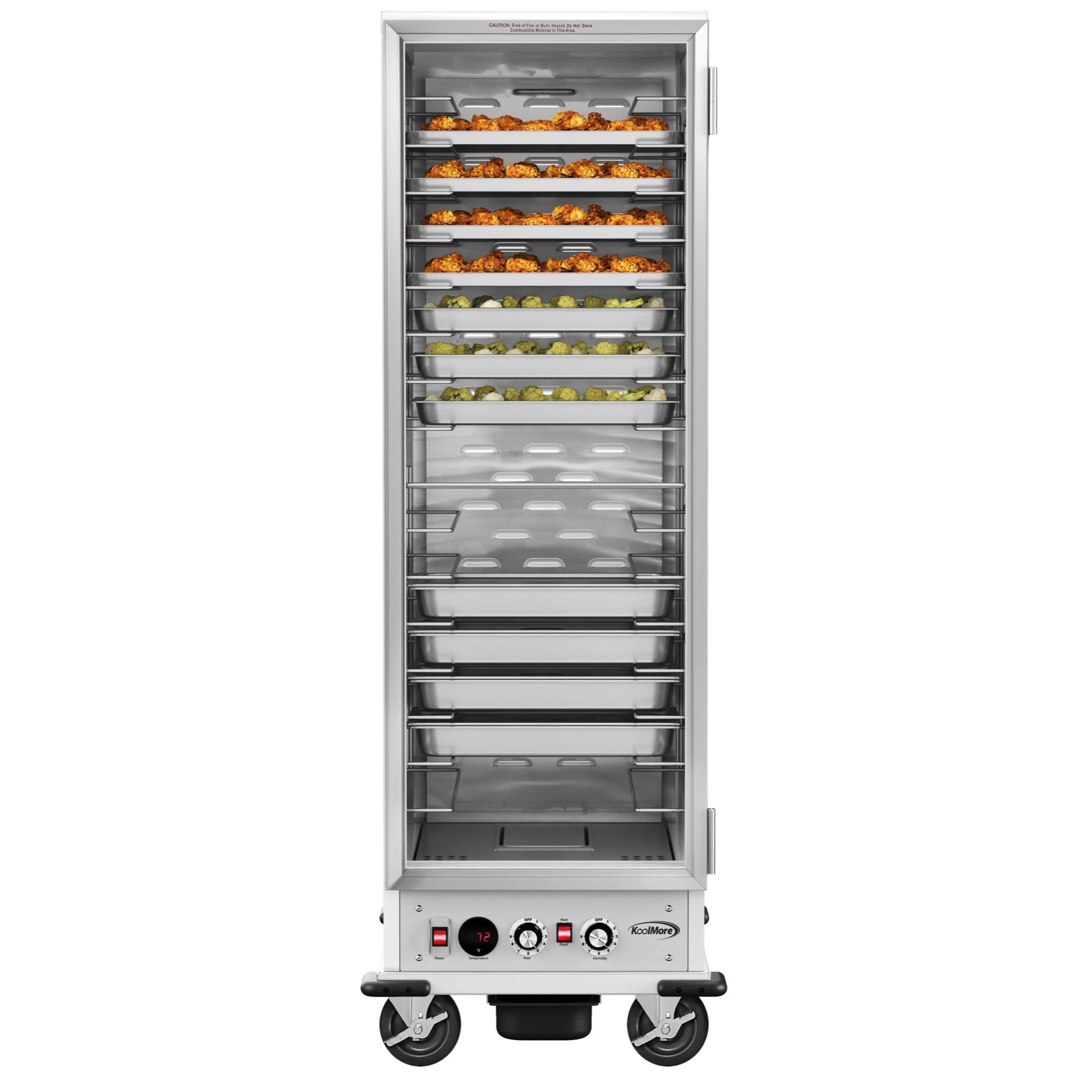 Koolmore 33 in. Commercial Non Insulated Heated Holding/Proofing ...