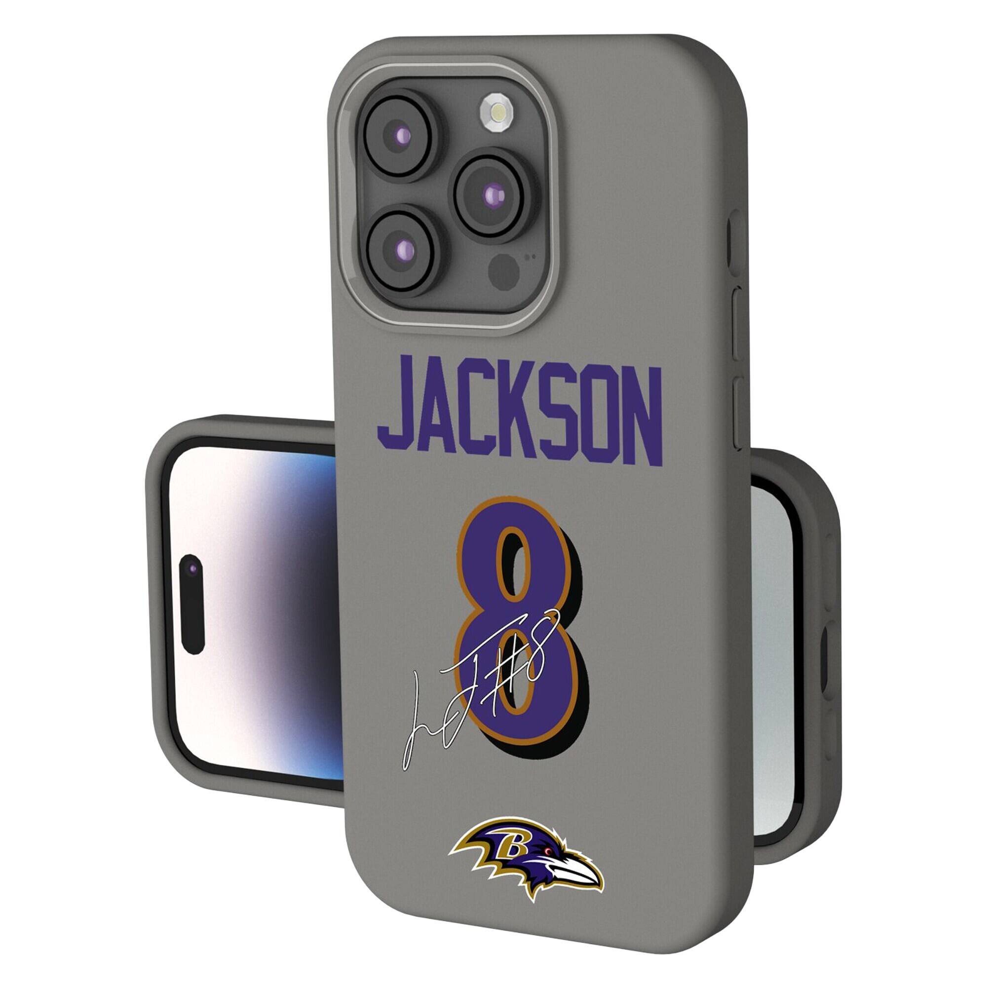 Keyscaper NFL Lamar Jackson Baltimore Ravens Ready Soft Touch iPhone ...