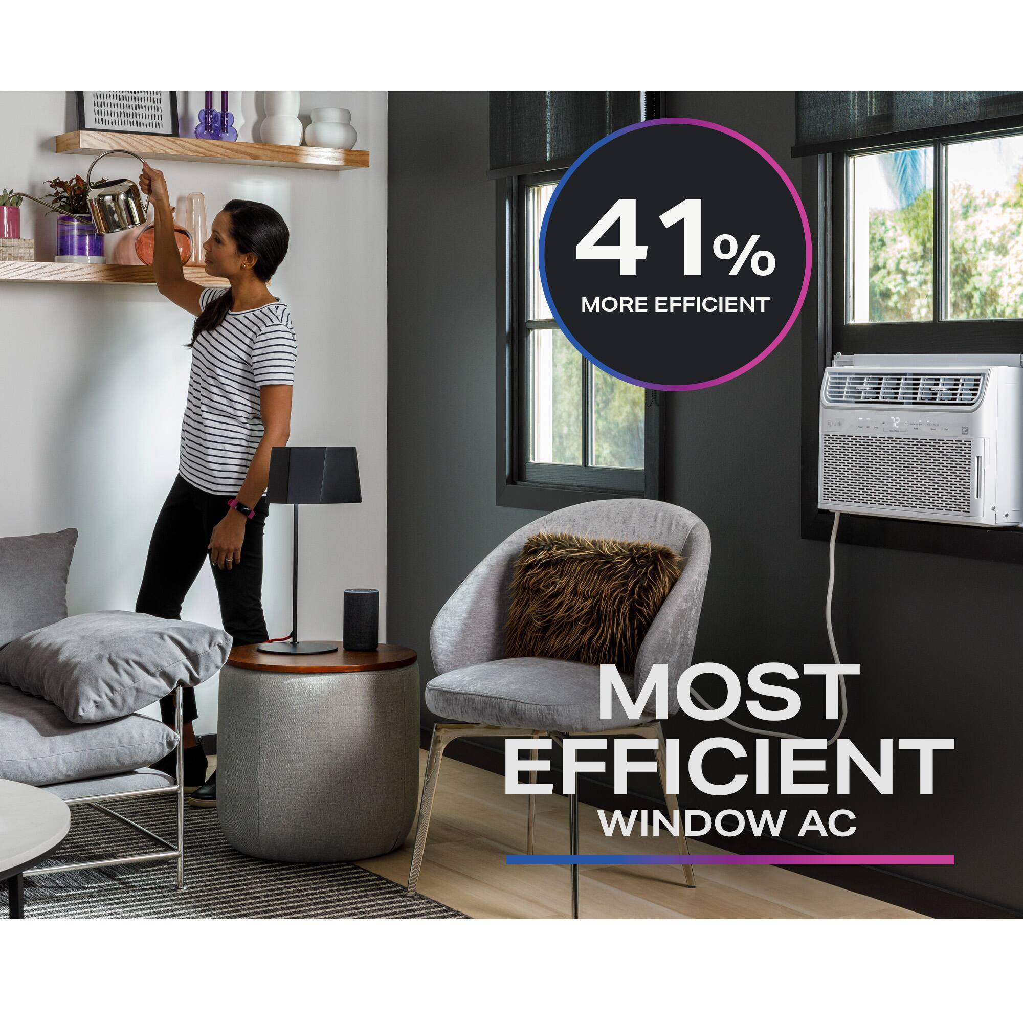 Best Buy: GE Profile 450 Sq. Ft. 10,000 BTU Smart Ultra Quiet Window ...