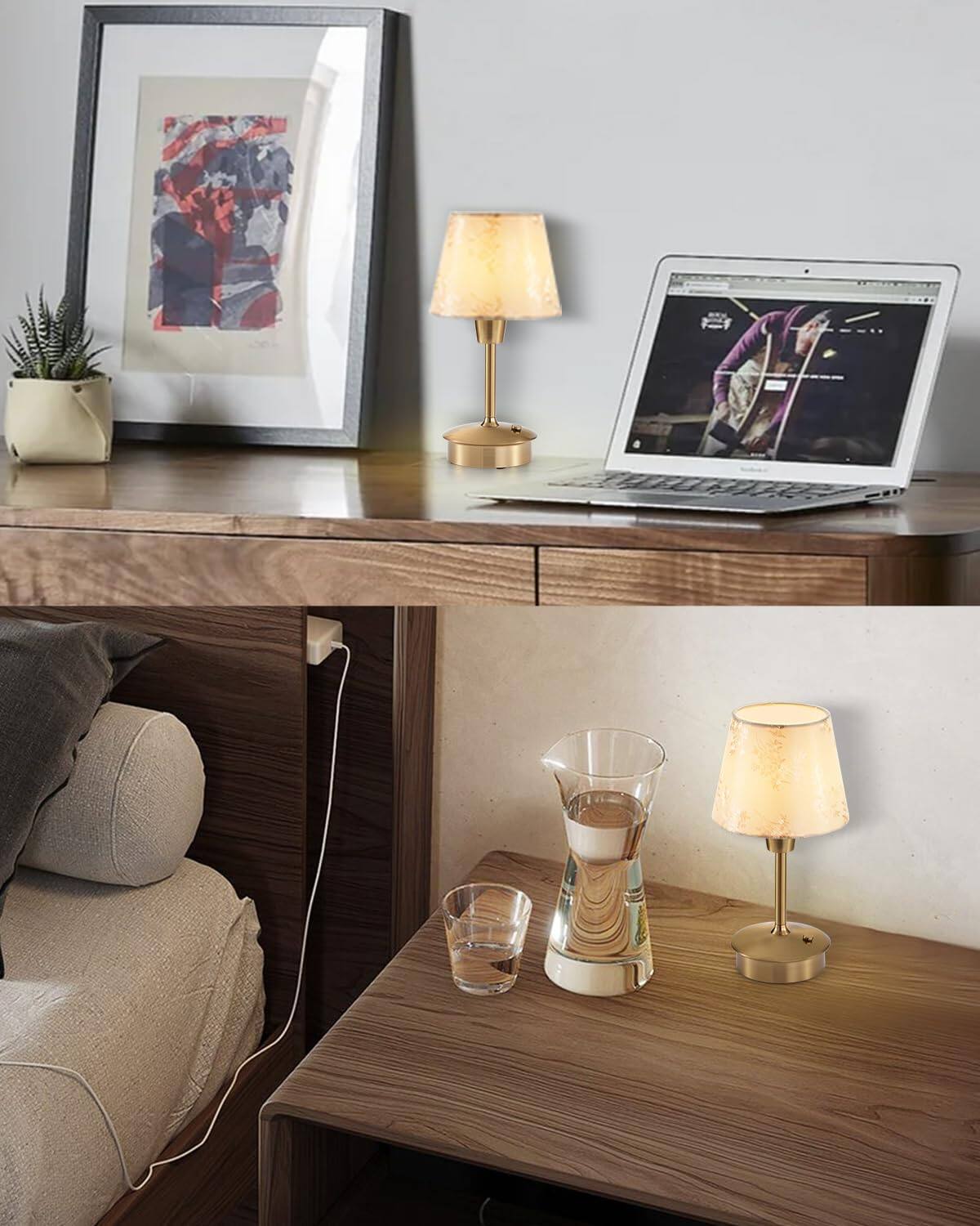 Dazzling Pops UMEXUS Cordless Table Lamp Restaurant Dinner Table ...