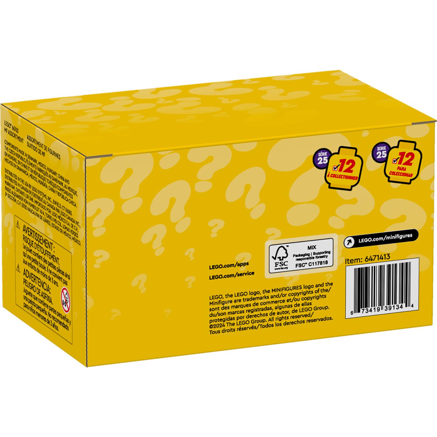 Customer Reviews: LEGO Minifigures Series 25 6 Pack Mystery Blind Box ...
