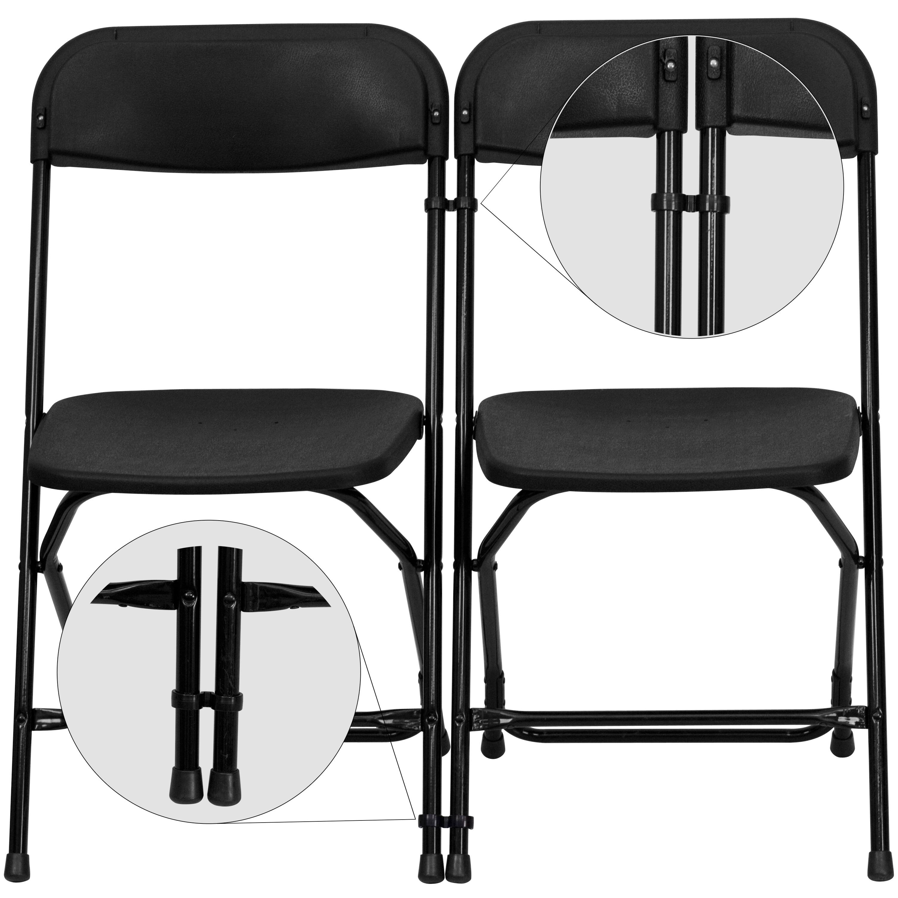 Emma + Oliver Plastic Ganging Clips Set of 2 Black 889142735250 - Best Buy
