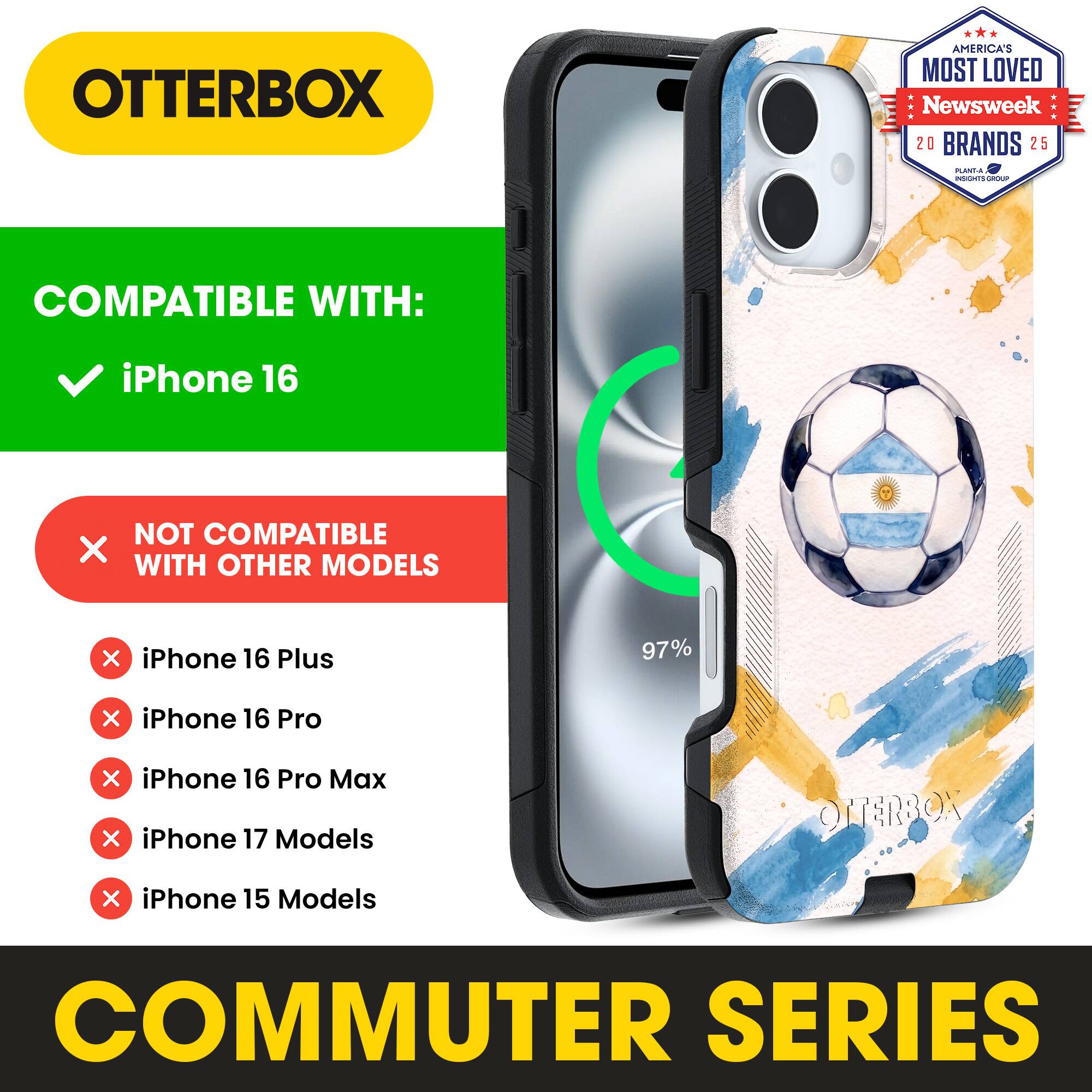 OtterBox Argentina Soccer Phone Case Commuter Magsafe Series ...