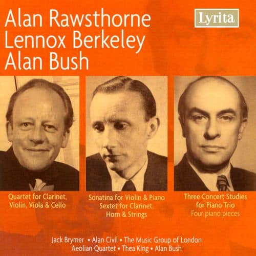 Best Buy: Alan Rawsthorne, Lennox Berkeley, Alan Bush: Chamber Works [CD]
