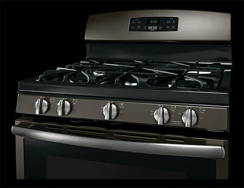 Best Buy: GE 30" Self-Cleaning Freestanding Gas Range Slate JGB650EEFES