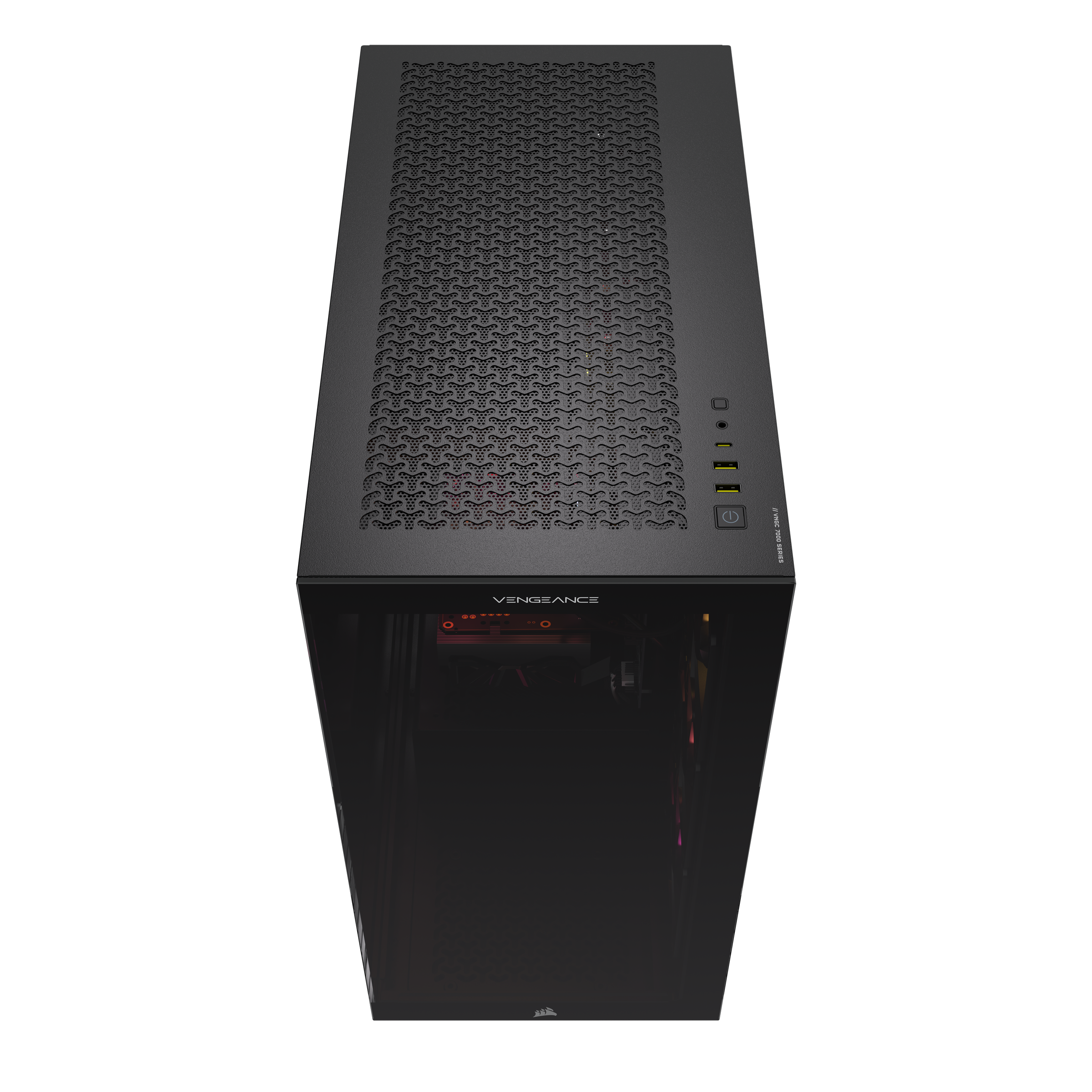 CORSAIR VENGEANCE a7500 Gaming Desktop AMD Ryzen 7 9800X3D 32GB RGB DDR5 6400MHz AMD Radeon RX ...