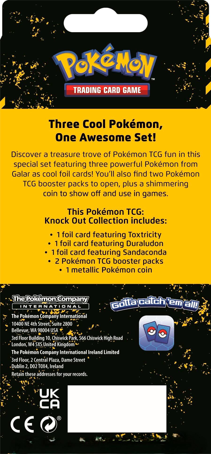 Pokémon Trading Card Game: Knock Out Collection Q1 Styles May Vary 290 ...