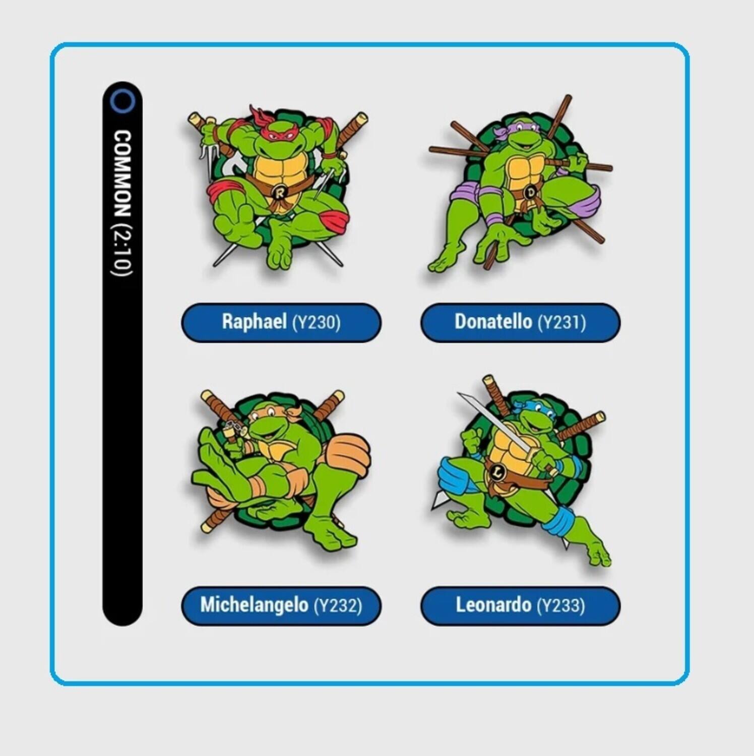 PopMarket FiGPiN Mystery Mini Pin Teenage Mutant Ninja Turtles Sereies ...