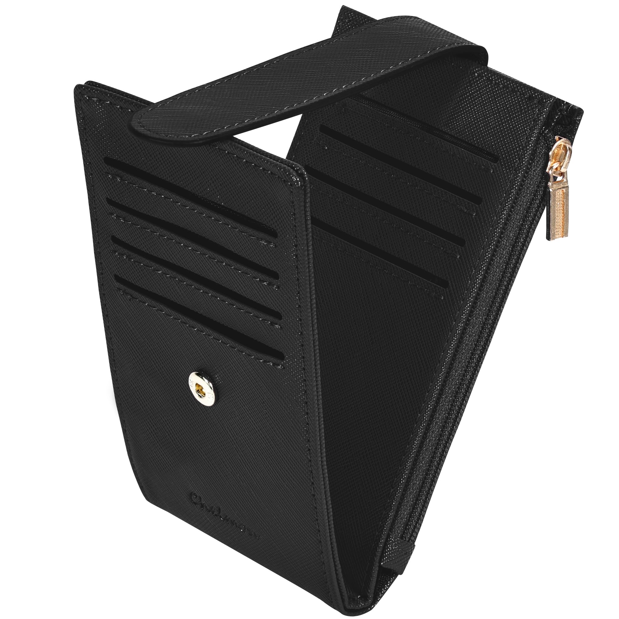 Jadie Link Womens Wallet Slim Rfid Blocking Bifold Multi Card Case ...