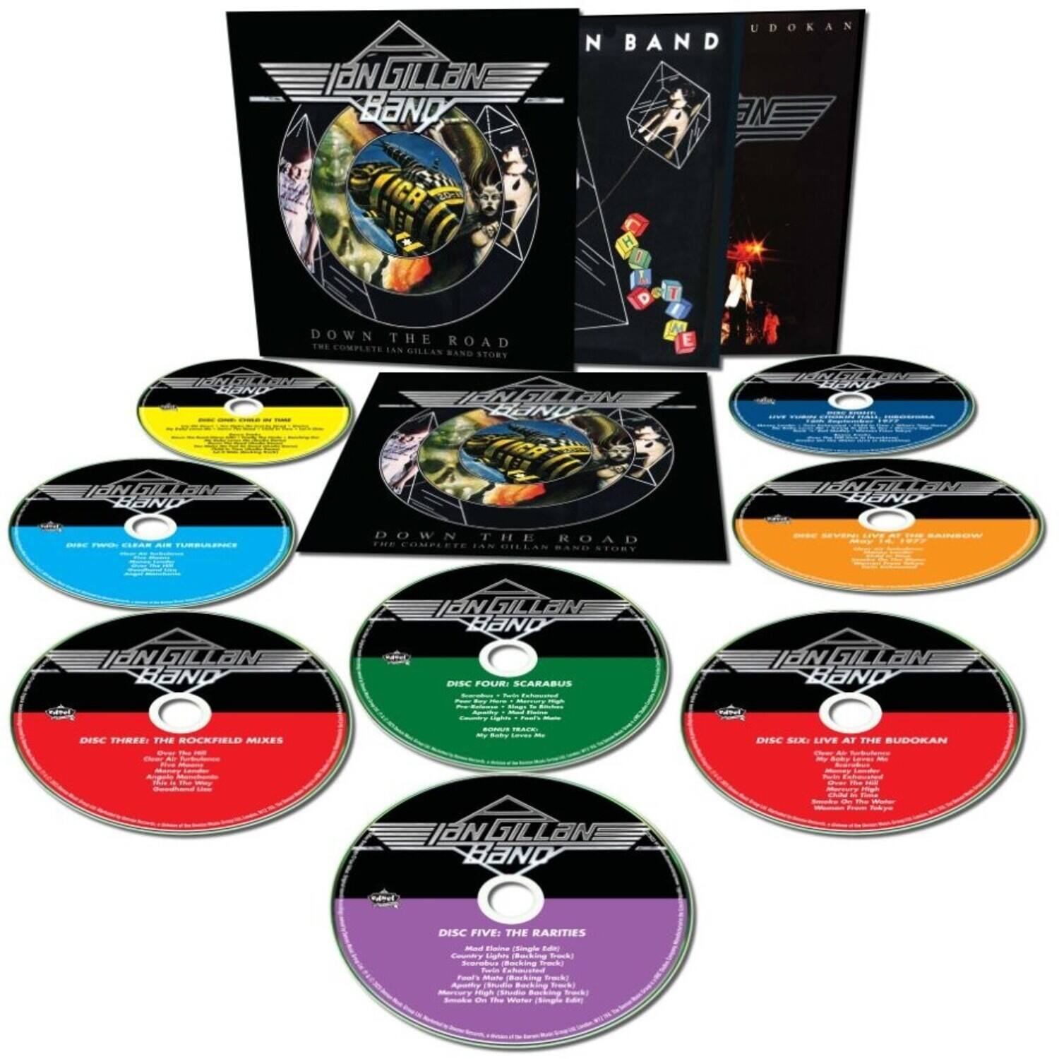 Ian Gillan Band Down The Road: The Complete Ian Gillan Band Story ...