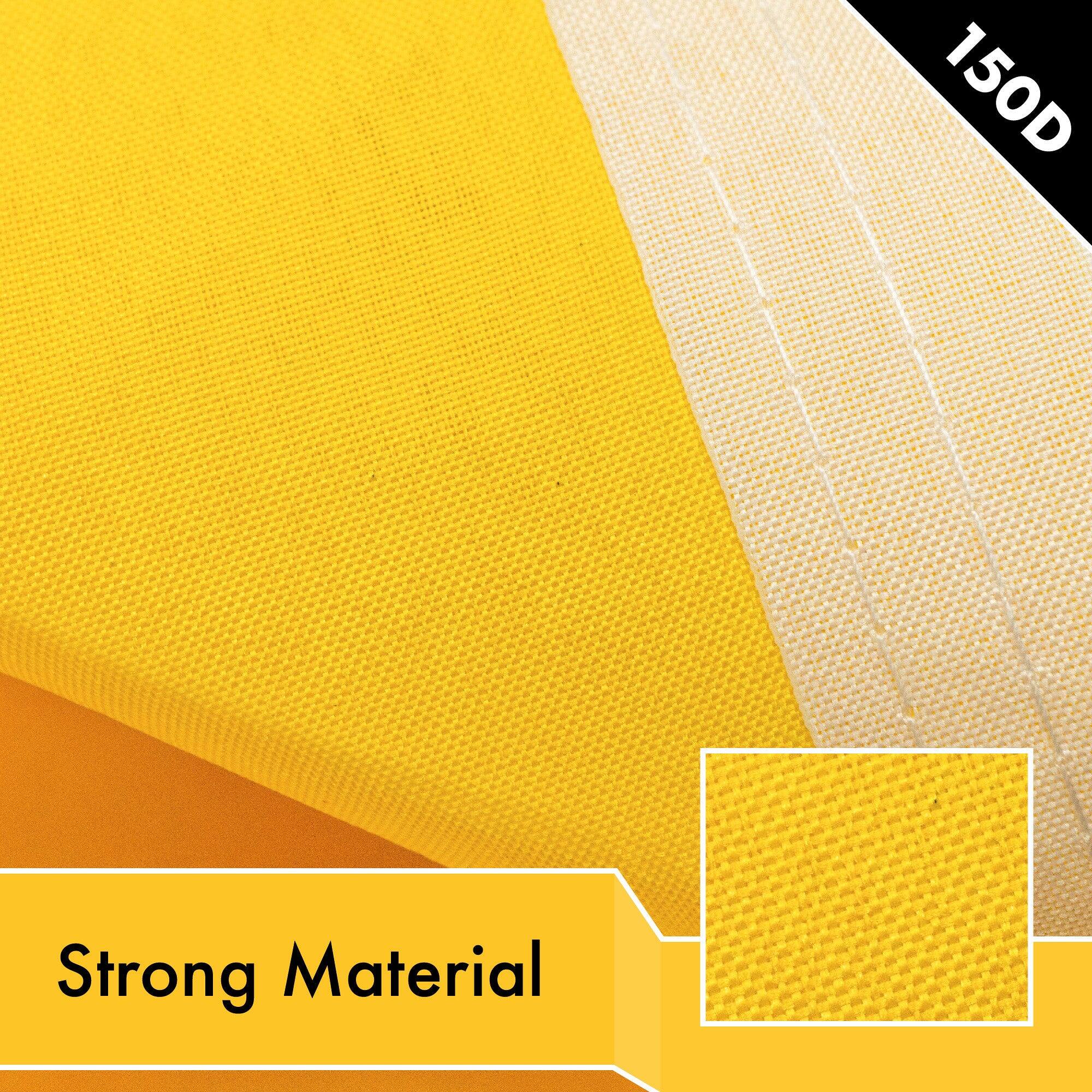 G128 LiteWeave Pro 150D Polyester Flag 2.5 x 4 ft Brass Grommets Indoor ...