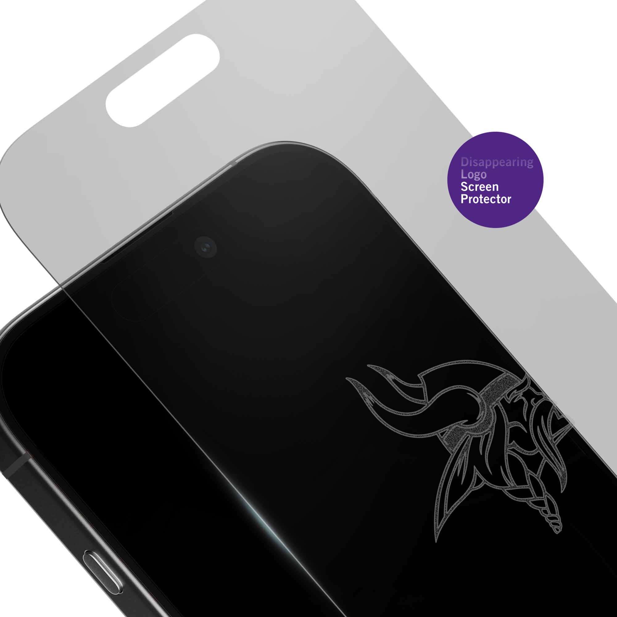 Screen Skinz NFL Minnesota Vikings Clear iPhone Screen Protector 14 Pro ...