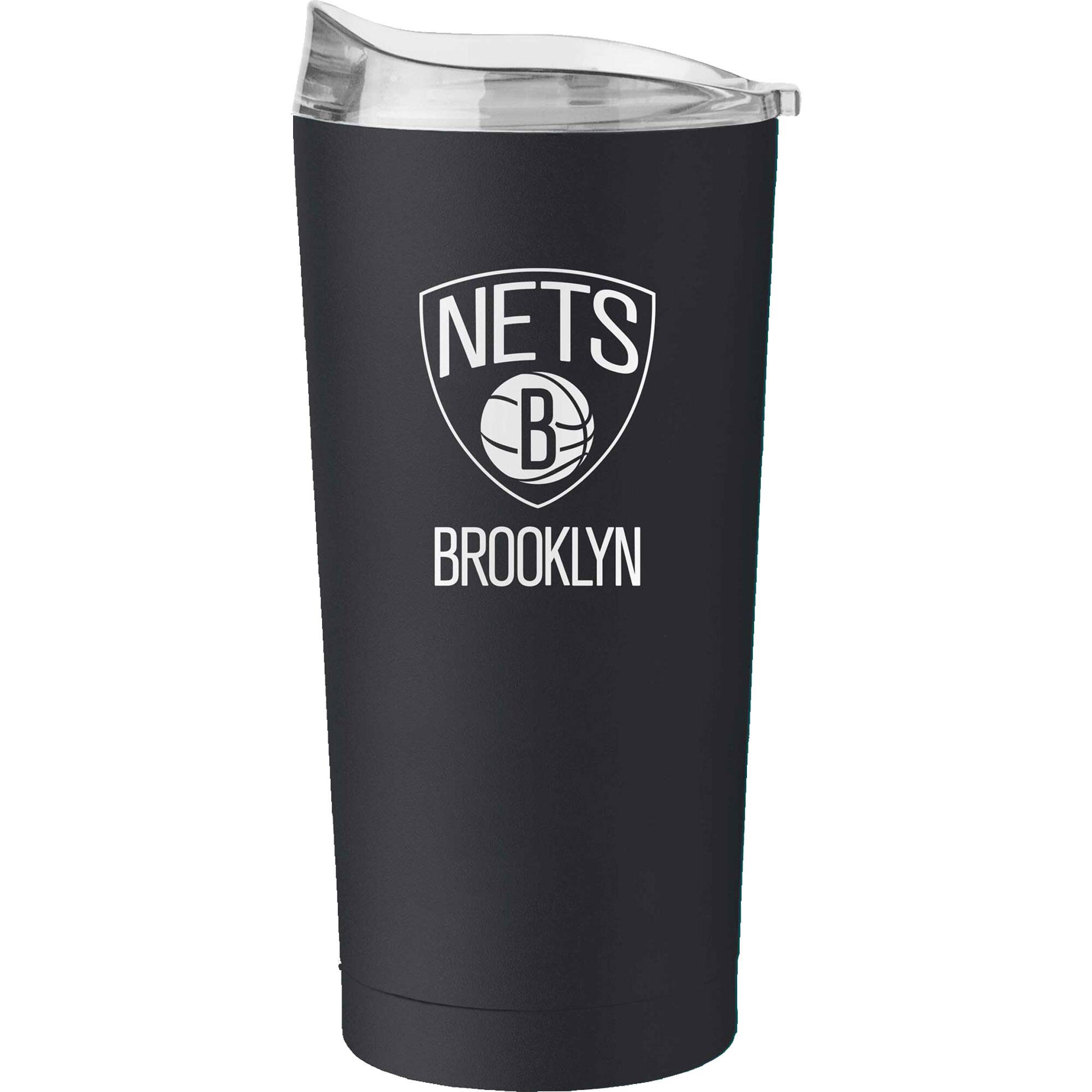 Logo Brands Brooklyn Nets 20oz. Flipside Powder Coat Tumbler Multicolor 4956925 - Best Buy