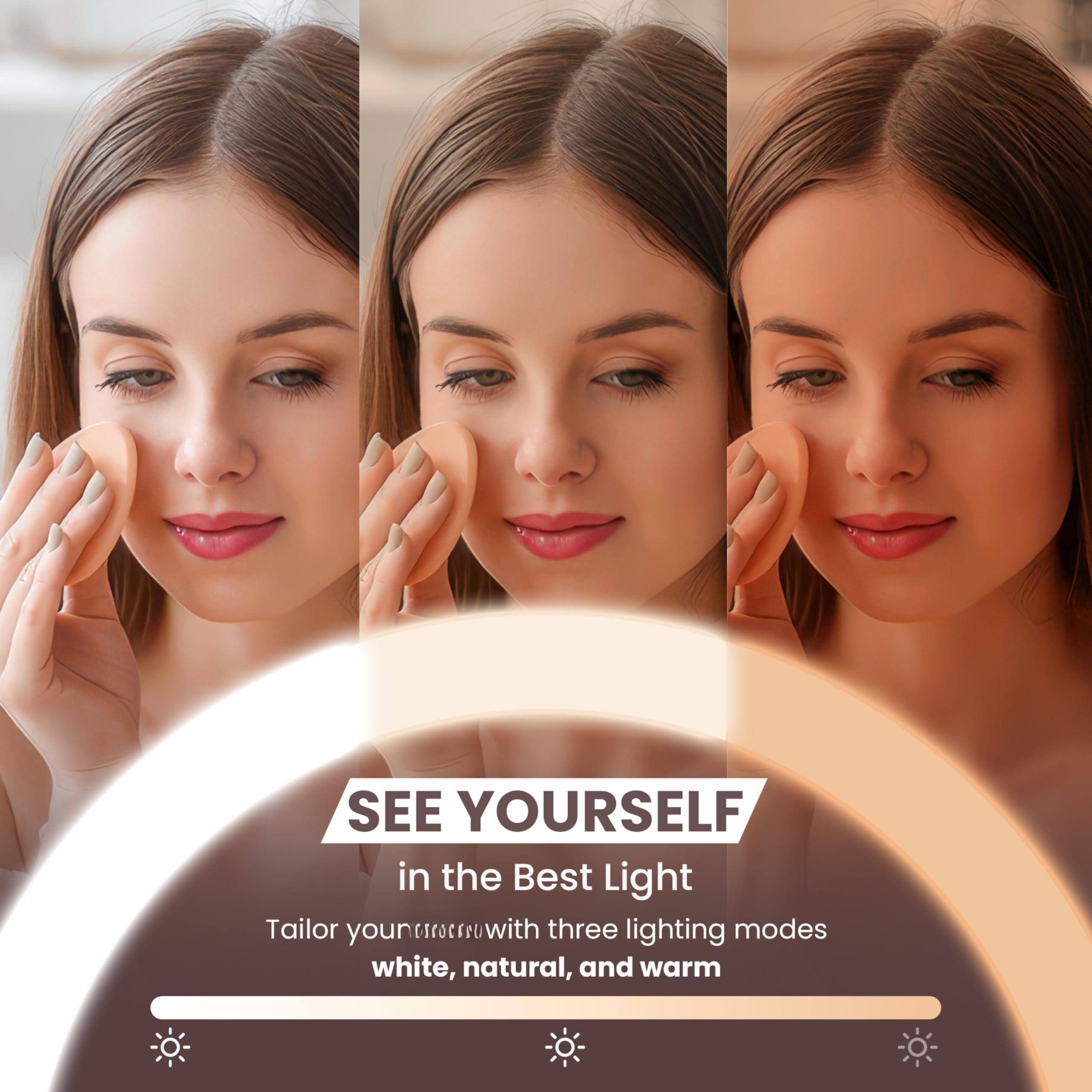 Earthley Blooms Mirror Light Color High Quality Product with Modern ...