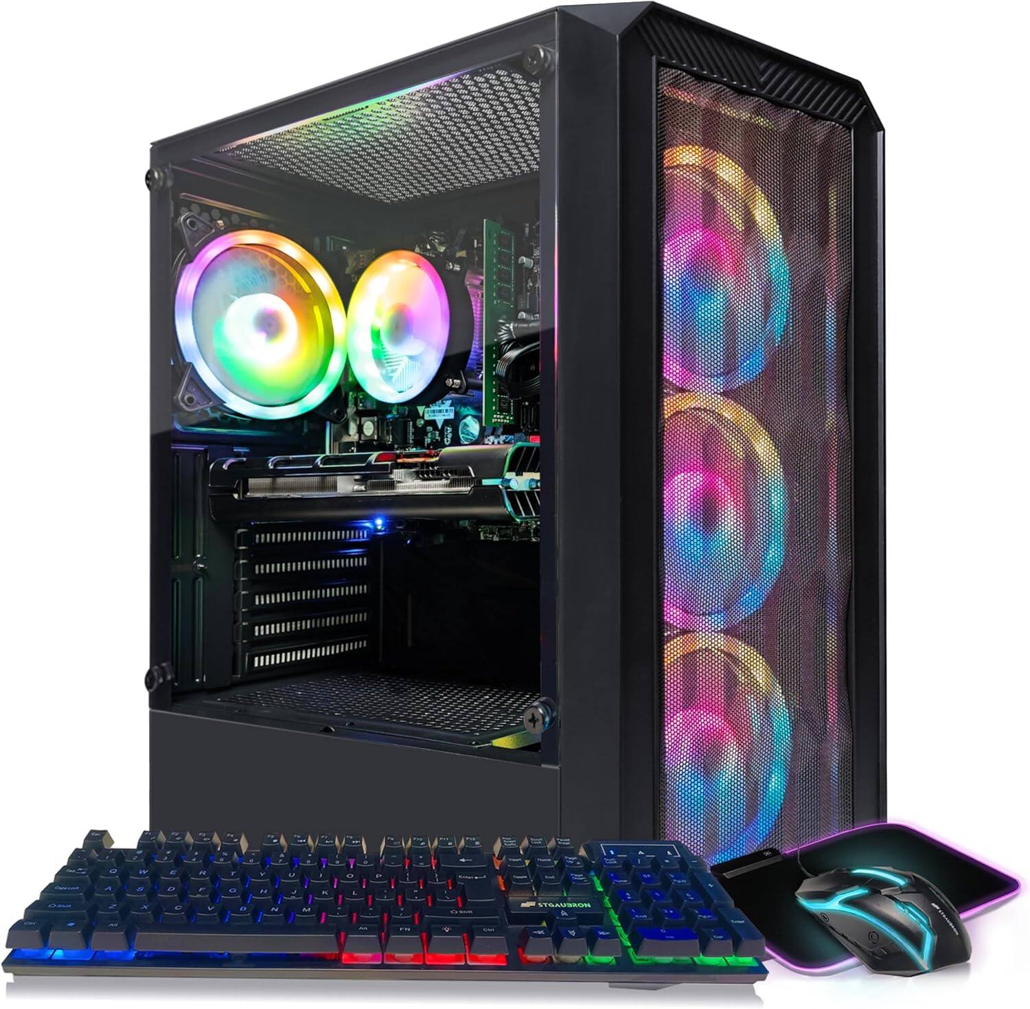 Intel STGAubron - Gaming PC, AMD Radeon RX 5700 8G Graphics, Core i5 ...