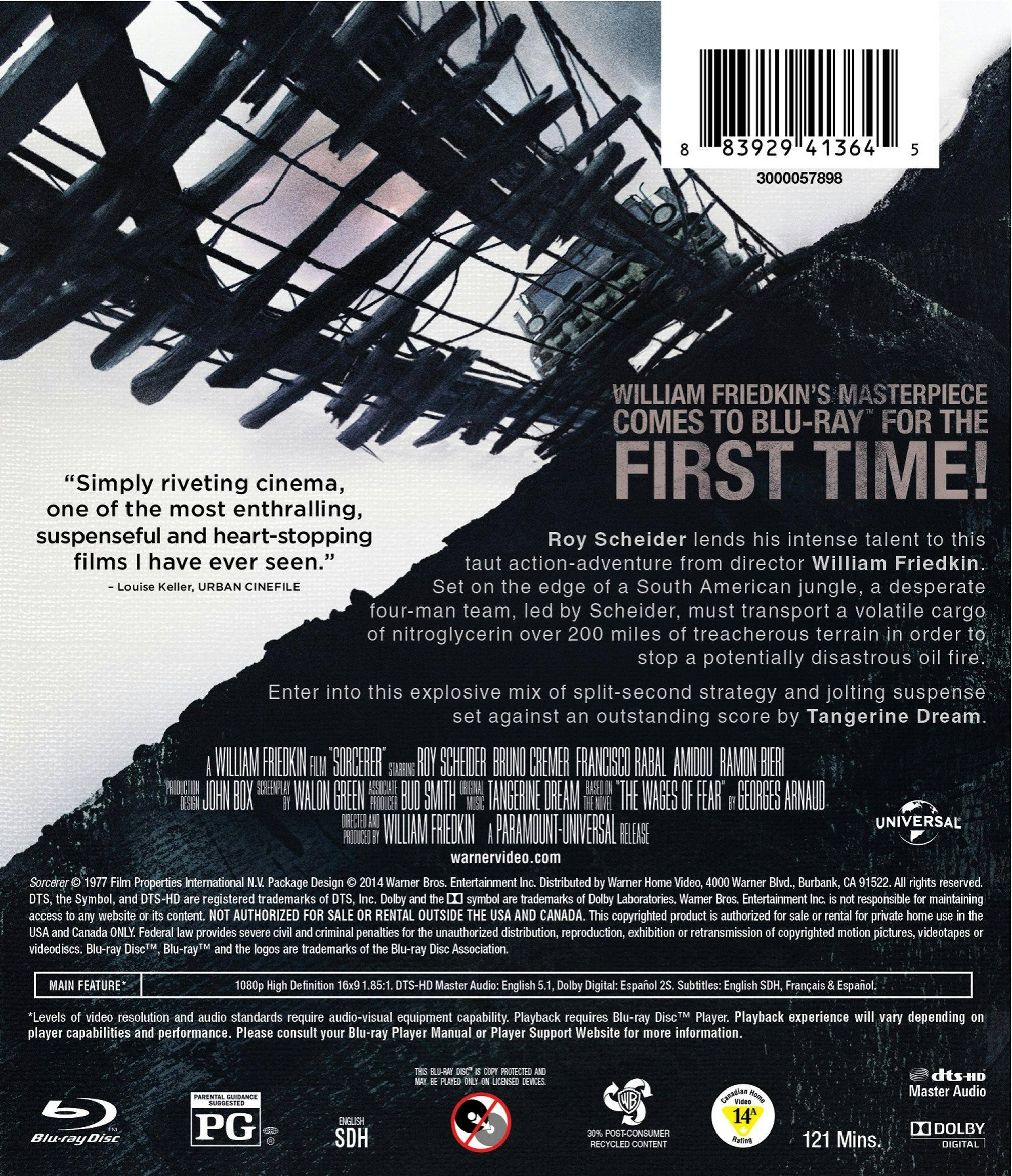 Sorcerer [Blu ray] [Standard] - Best Buy