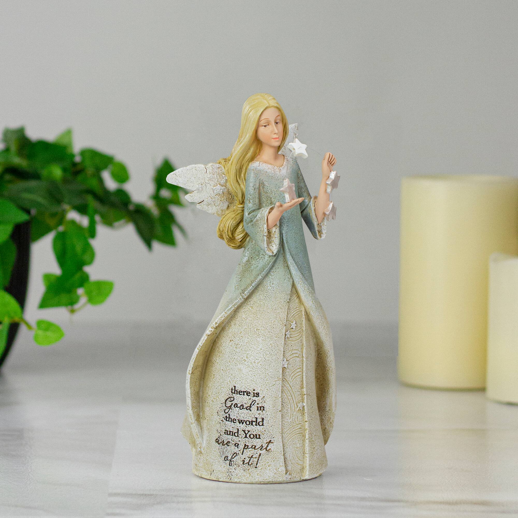 Roman Heavenly Blessings Collection "Good in the World" Angel Figurine ...
