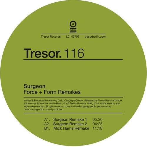 Surgeon Force + Form Remakes 12 INCH SINGLE [12 inch Vinyl Single ...