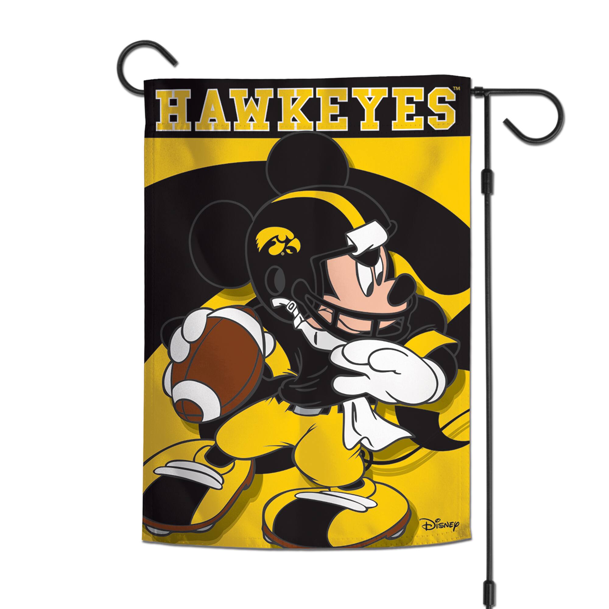 WinCraft Iowa Hawkeyes 12" x 18" Double Sided Team Garden Flag ...
