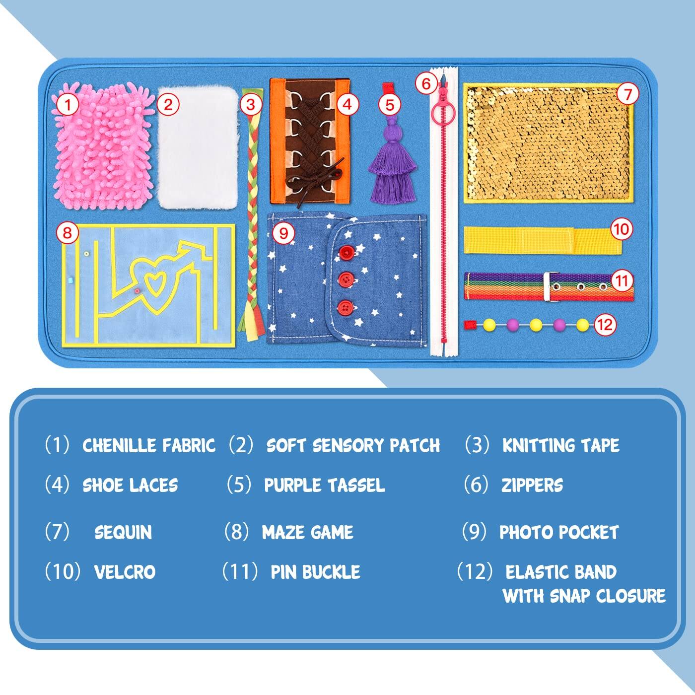 Paradigms Interiors Fidget Blanket Dementia Activities For Seniors ...