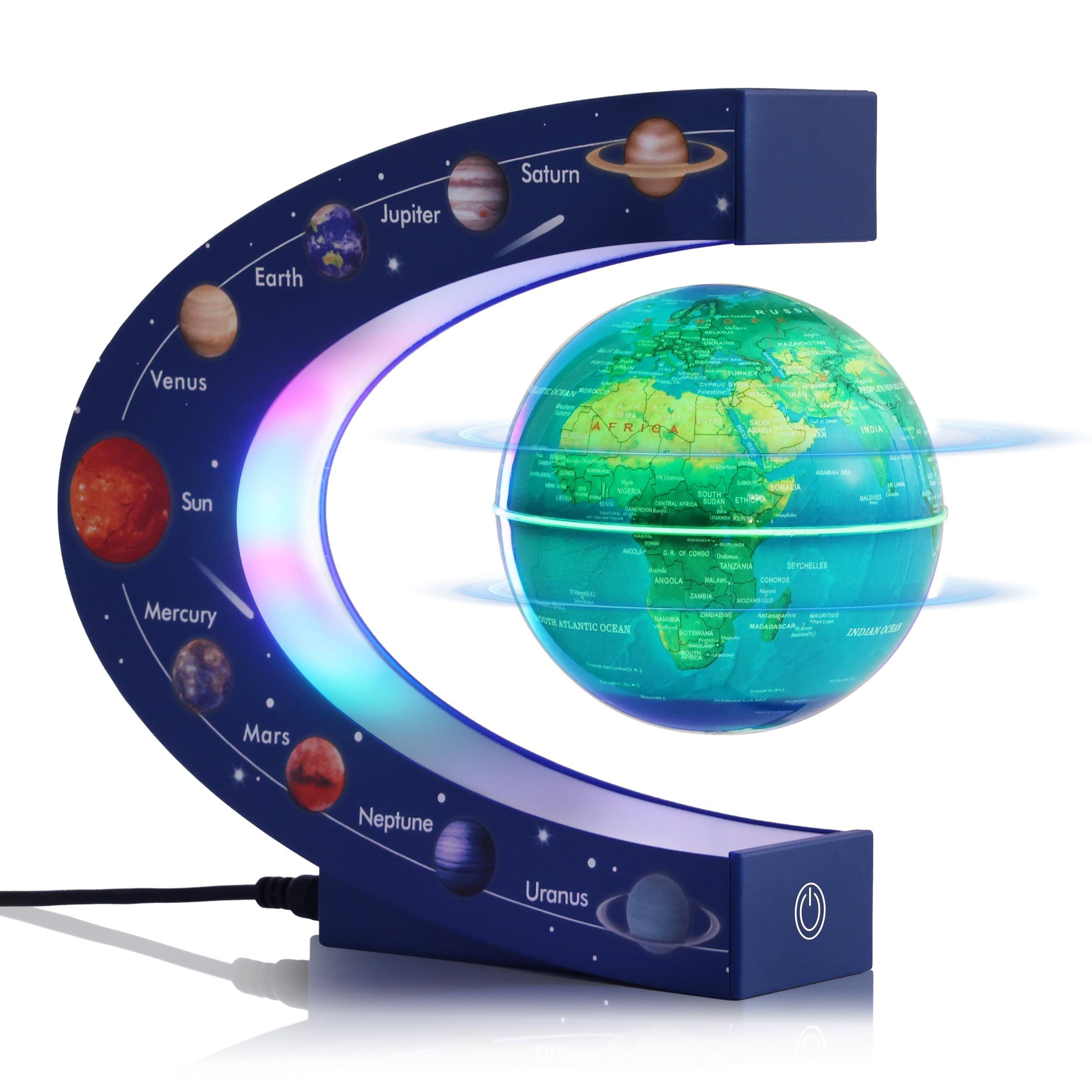 The Best Inks Magnetic Levitation Floating Rotating World Globe For ...