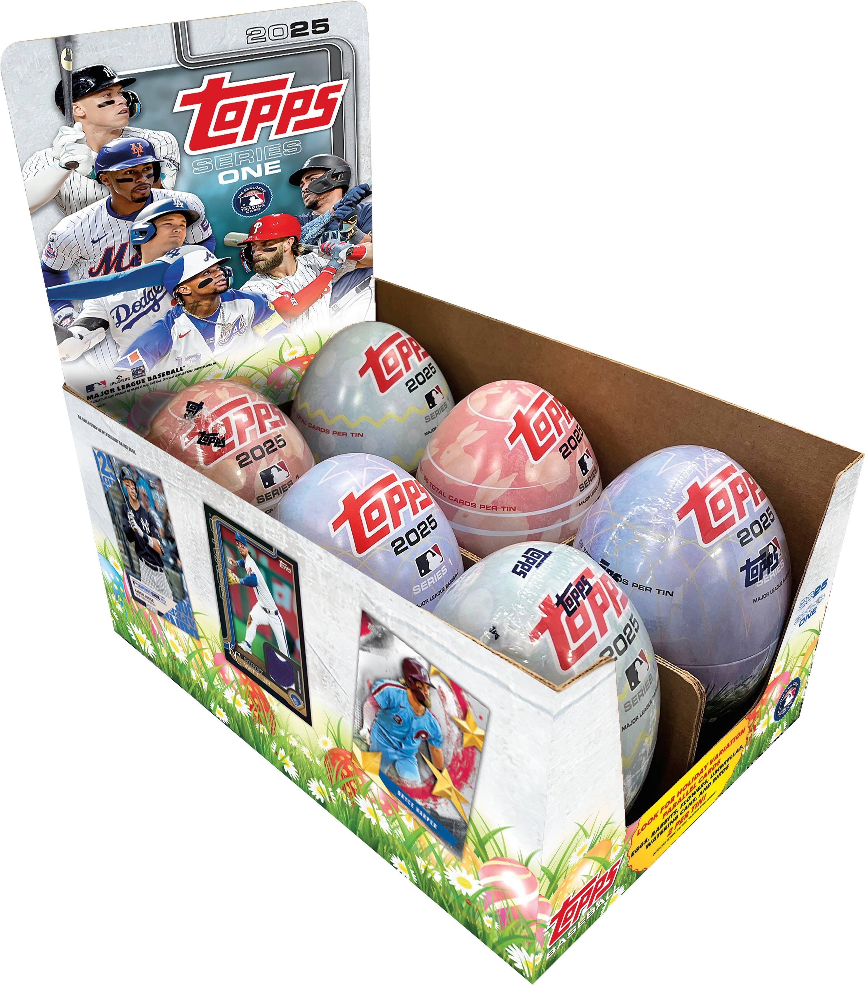 2025 Topps Series 1 Baseball Tin Styles May Vary SP-T25BB1TIN - Best Buy