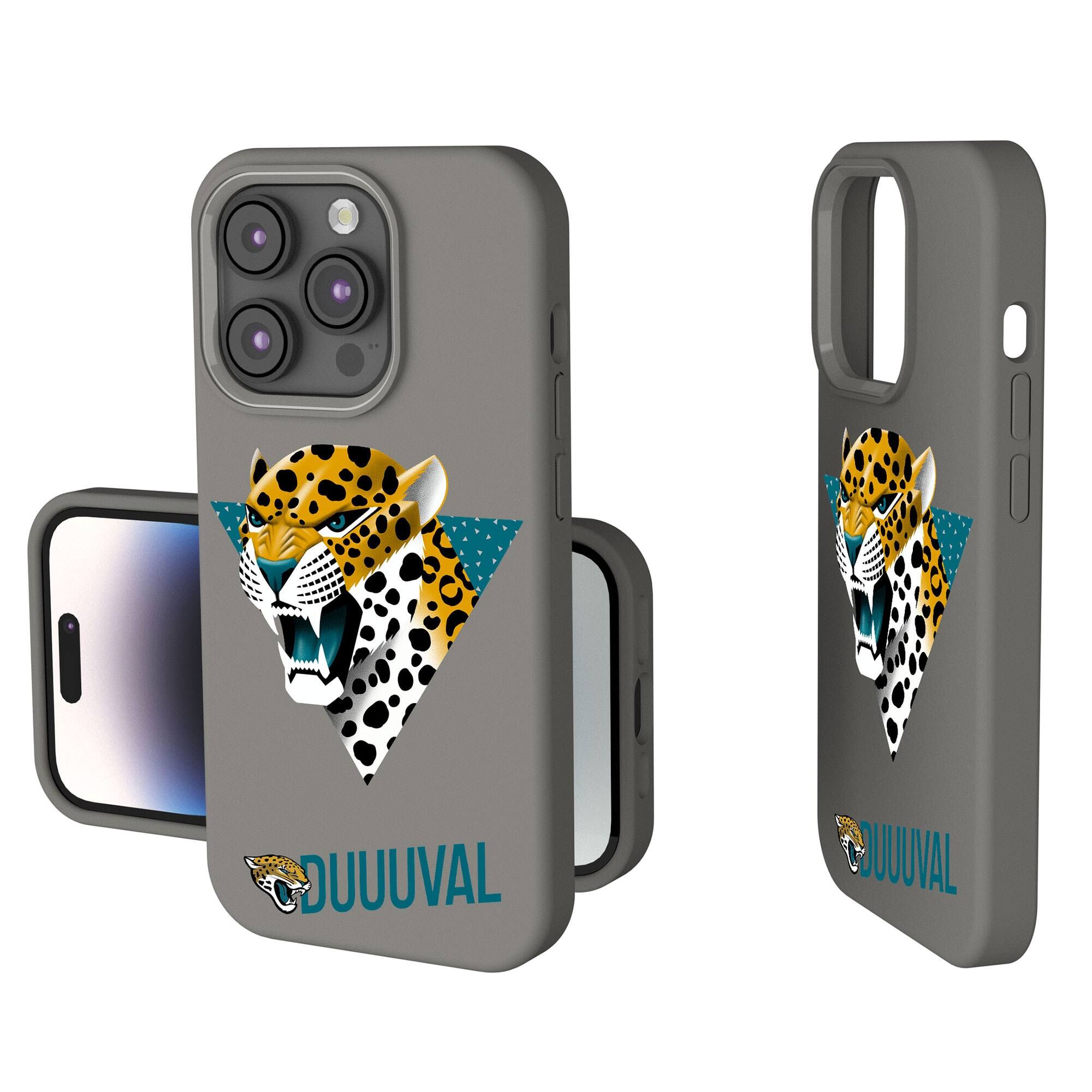 Keyscaper NFL Jacksonville Jaguars 2024 Illustrated Limited Edition Soft Touch iPhone Case 15 ...