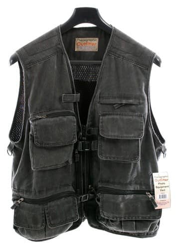 Best Buy: Photographic Outfitters Photo Vest (Extra Large) Stone-Washed ...