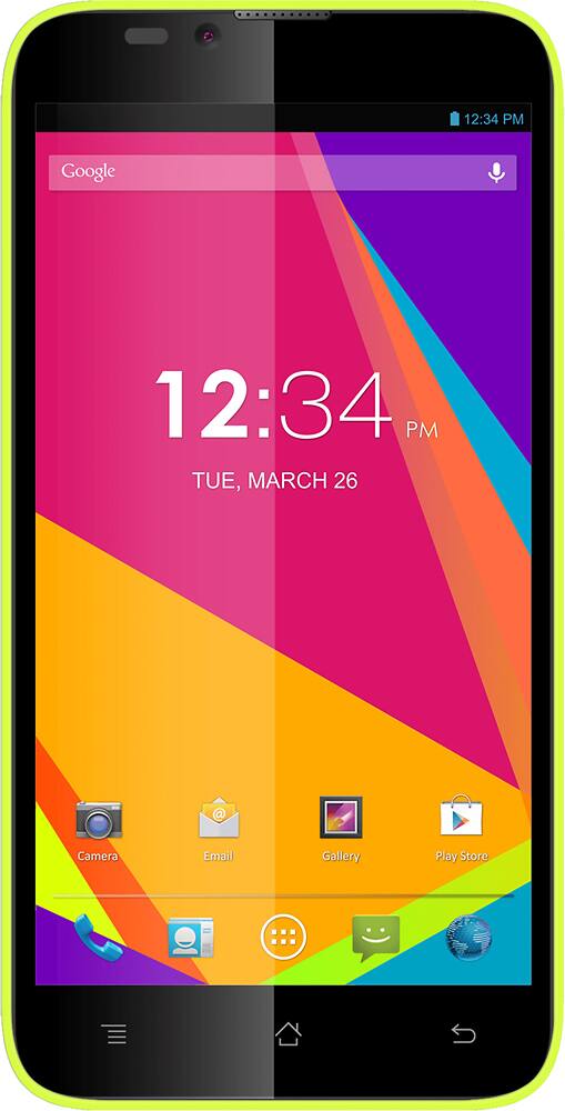 Customer Reviews: BLU Dash 5.5 4G Cell Phone (Unlocked) Yellow D470U ...