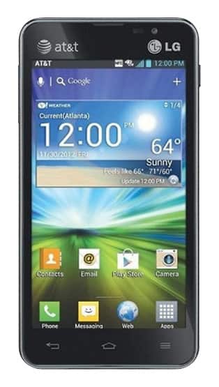 LG Escape 4G Cell Phone (Unlocked) P870 BLK - Best Buy