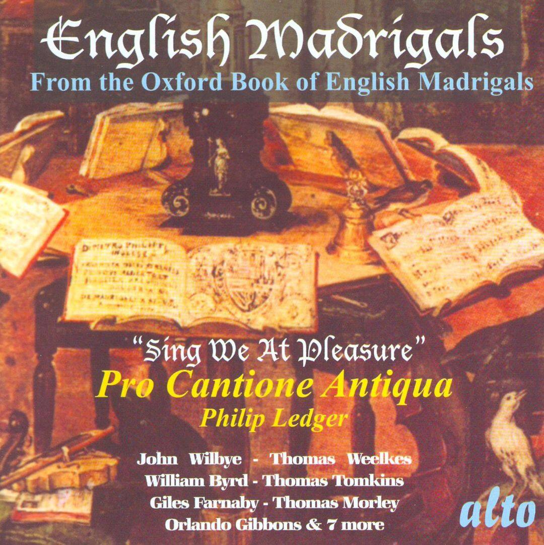 Best Buy: English Madrigals: Sing We At Pleasure [CD]