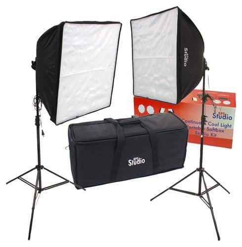 Best Buy: RPS Studio Dual Quick-Folding Square Softbox Kit RS-4070