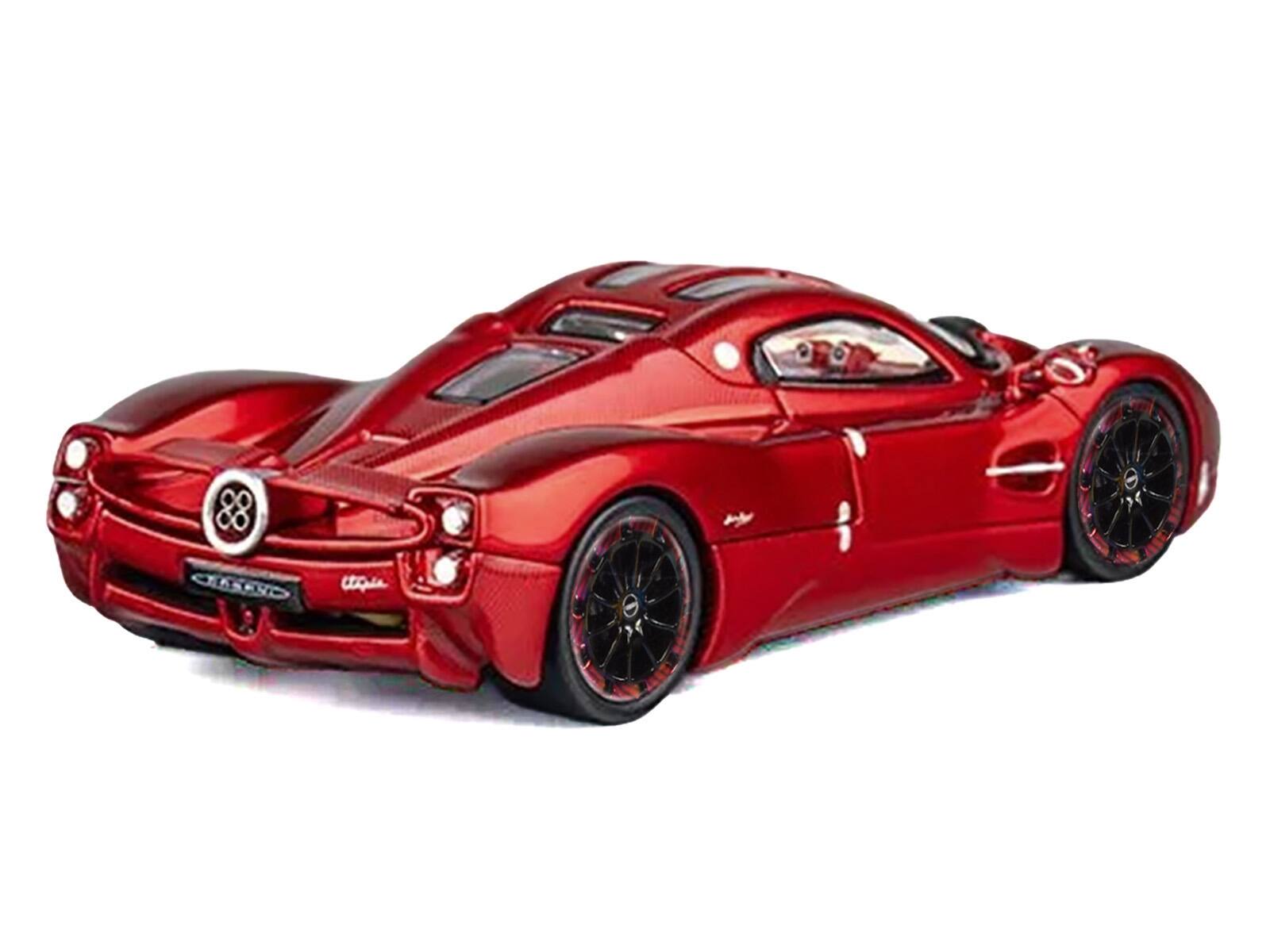 CM Models Pagani Utopia with Red Carbon Top 1/64 Diecast Model Car by ...