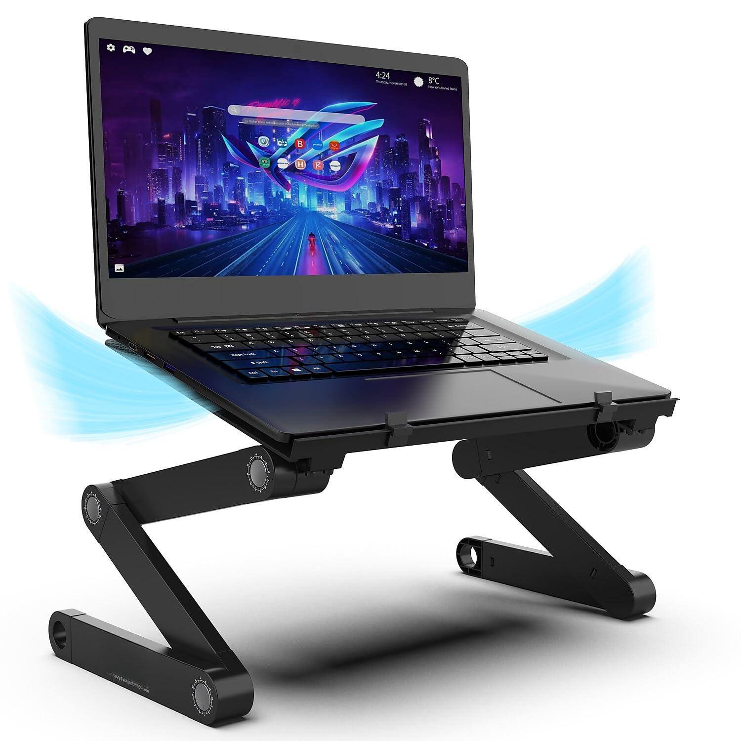 ThinkLink Electronic Workez Adjustable Laptop Stand Desk Height ...