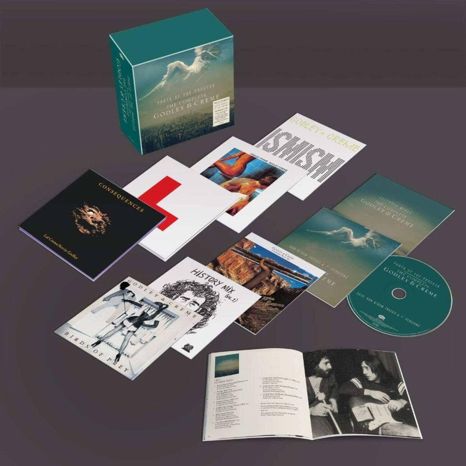 Godley & Creme Parts Of The Process: The Complete Godley & Creme 9CD ...
