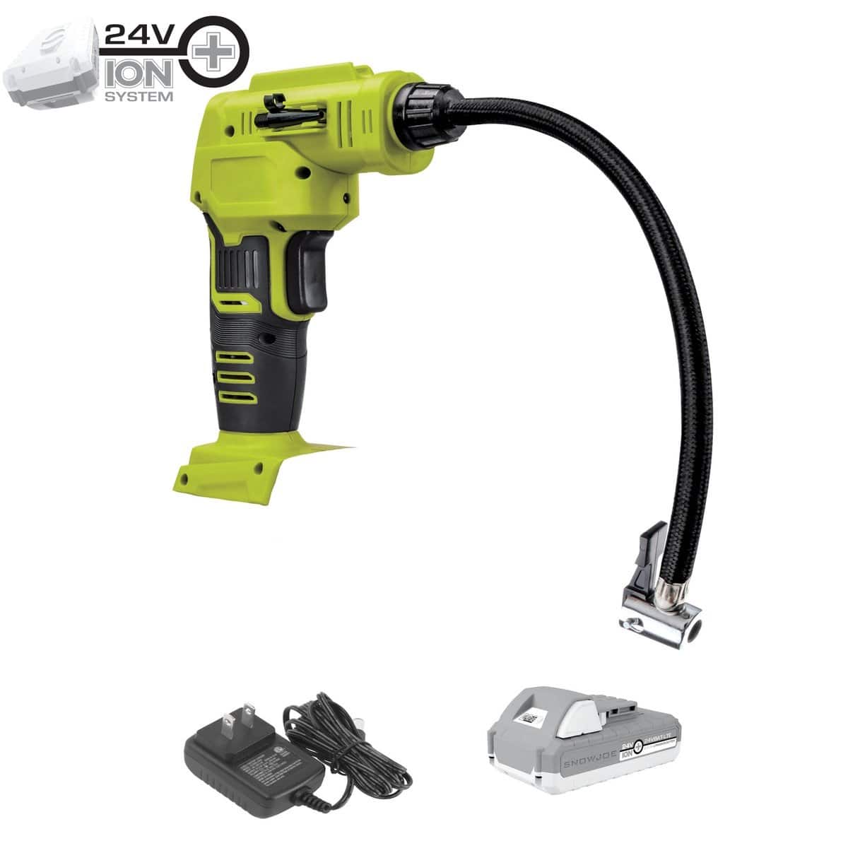 Best Buy: Sun Joe Cordless 24V Air Compressor Multi 24V-AJC1-LTE-P1