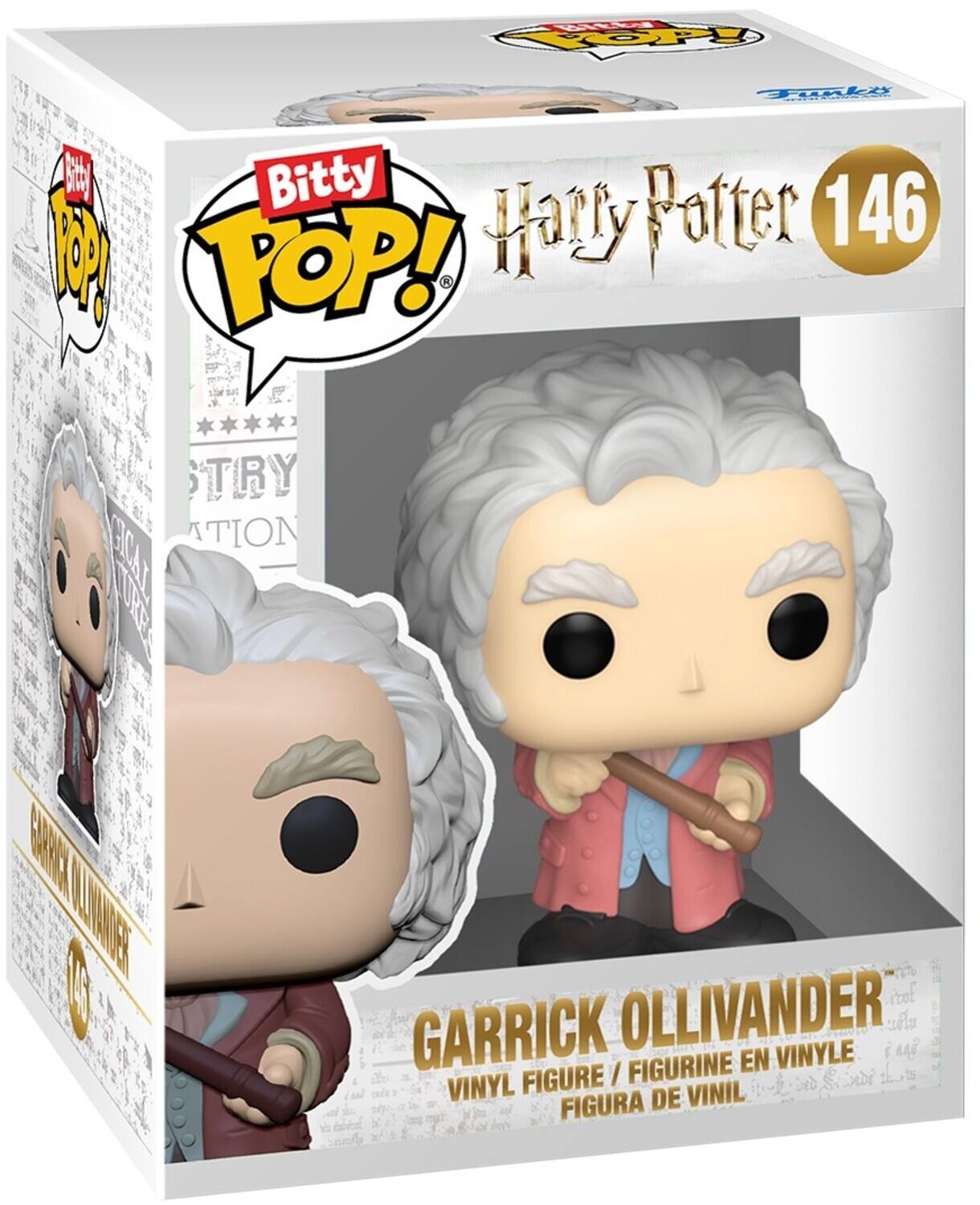 Funko Bitty POP! Town: Harry Potter Garrick Ollivander and Ollivanders ...