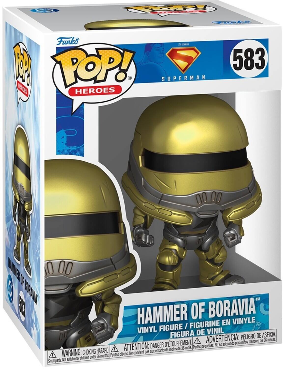 Funko POP! Movie: Superman Hammer of Boravia (Styles May Vary) Collectibles Multicolor ...