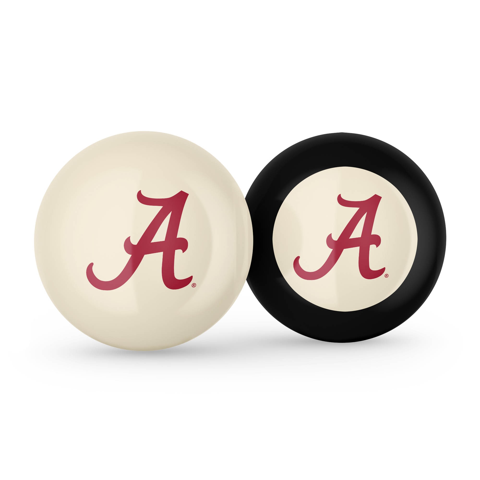 Imperial Alabama Crimson Tide Logo Cue Ball & 8 Ball Combo Set White ...