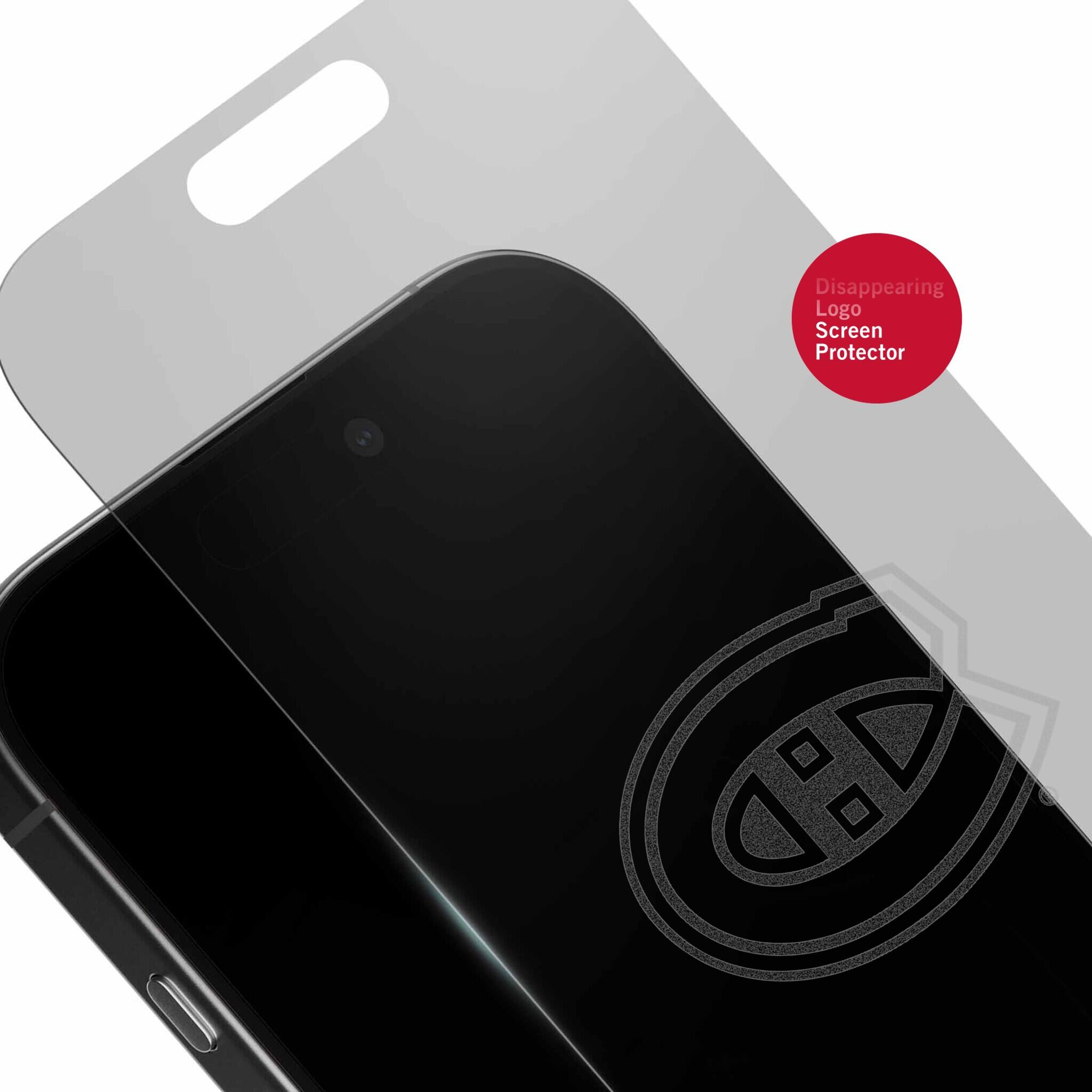 Screen Skinz NHL Montreal Canadiens Disappearing Logo iPhone Screen ...