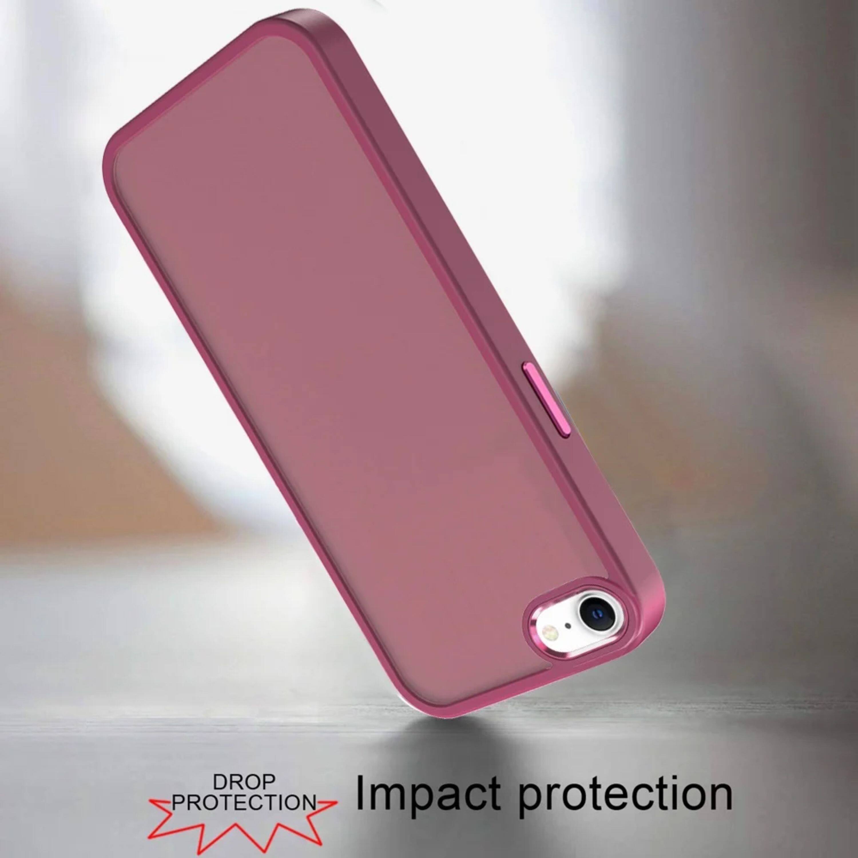 Kitcheniva Rubberized Thick Acrylic Metal Buttons Phone Case With ...