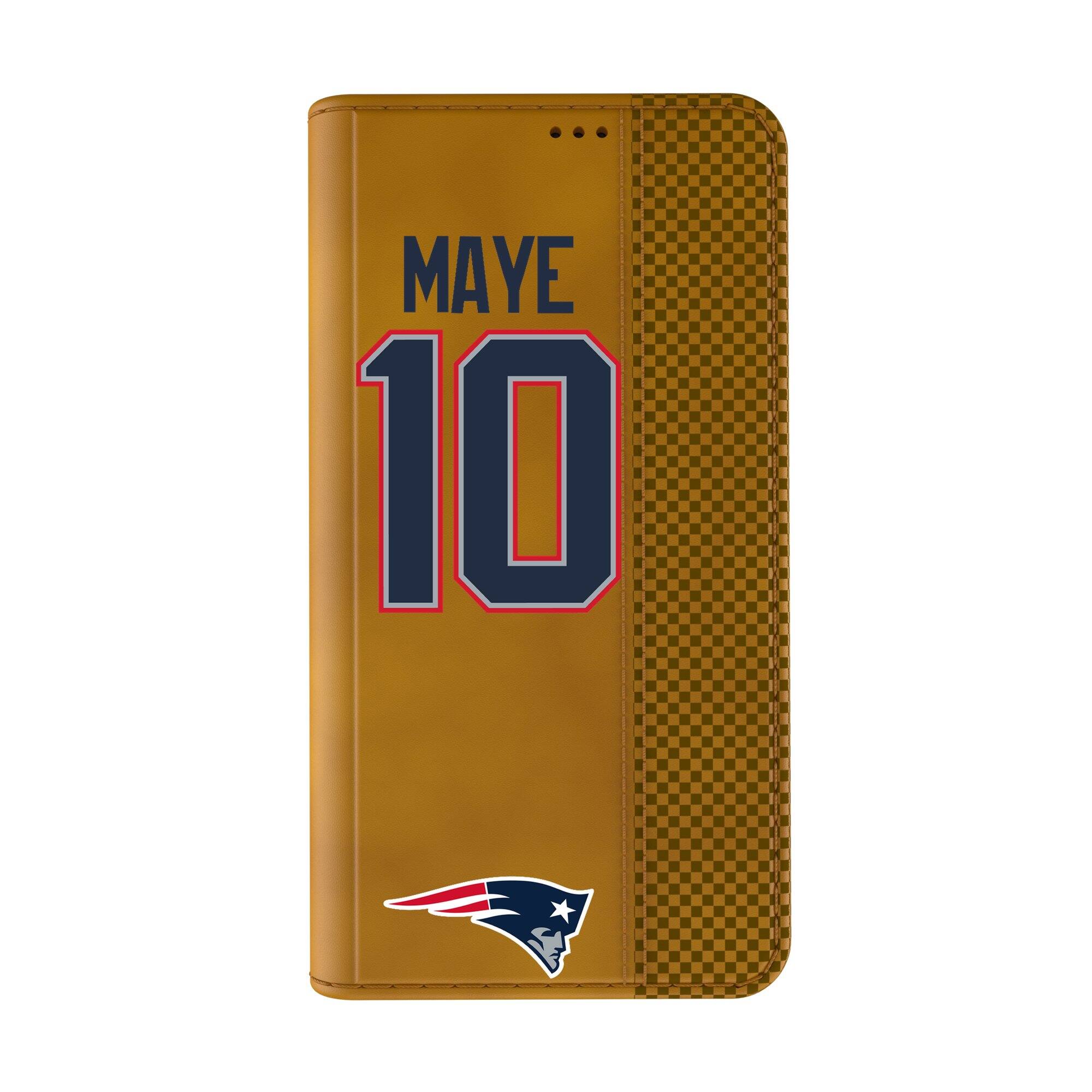 Keyscaper NFL New England Patriots Drake Maye Folio iPhone Case 16e ...