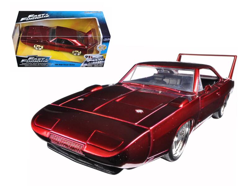 1969 Dodge Charger Daytona "Fast & Furious 7" (2015) Movie 1/24 Diecast ...