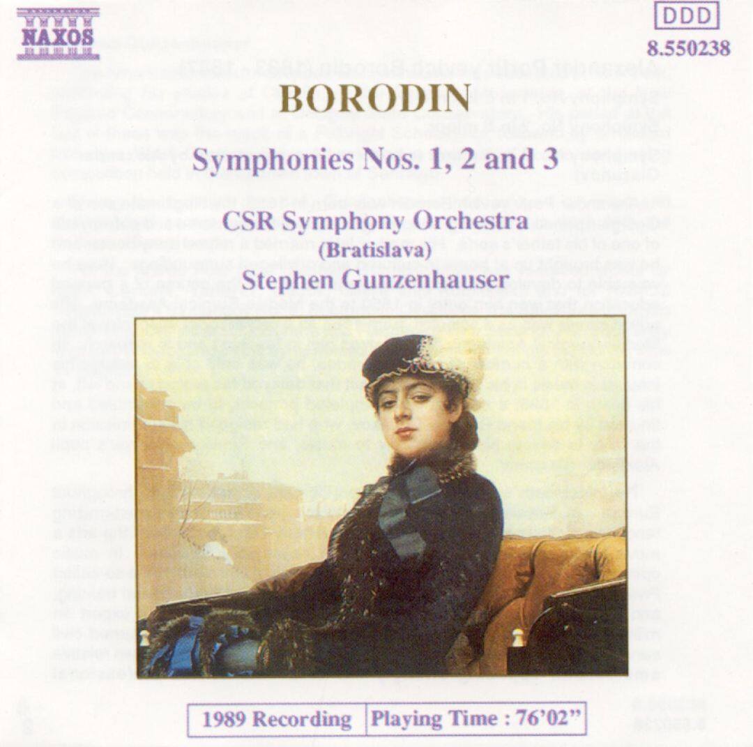 Best Buy: Borodin: Symphonies Nos. 1-3 [CD]